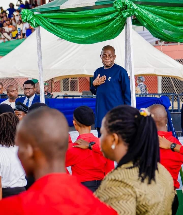 Gov Otti Breaks Down In Tears At The Children's Day Celebration - Abia ...