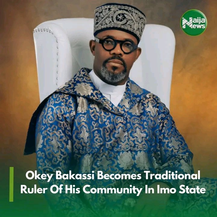 Okey Bakassi Becomes The Traditional Ruler Of His Community In Imo ...